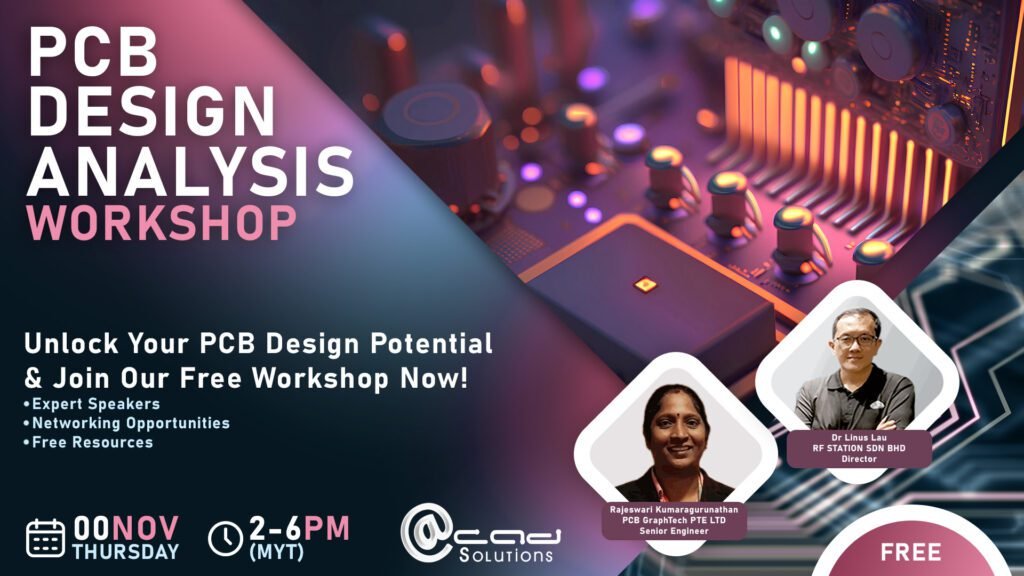 PCB Workshop Altium Designer 2024 Poster - Yousef Hekma